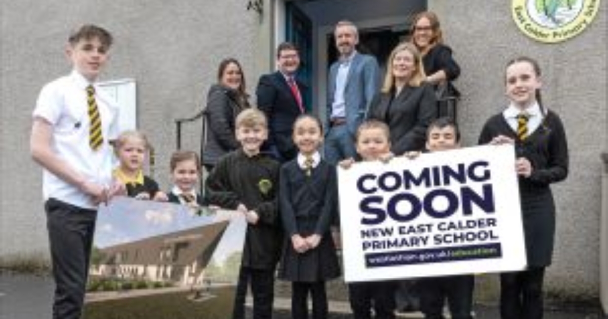 Work to start on new East Calder Primary School - West Lothian Council