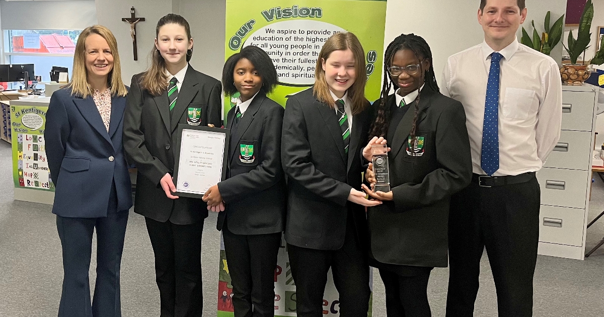 St Kentigern's Academy Girls are CyberFirst Scottish Champions - West Lothian Council