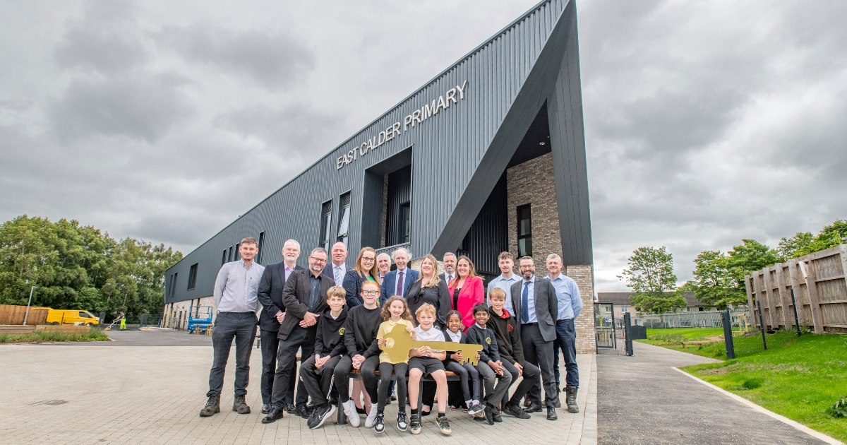 Construction complete on new East Calder Primary - West Lothian Council